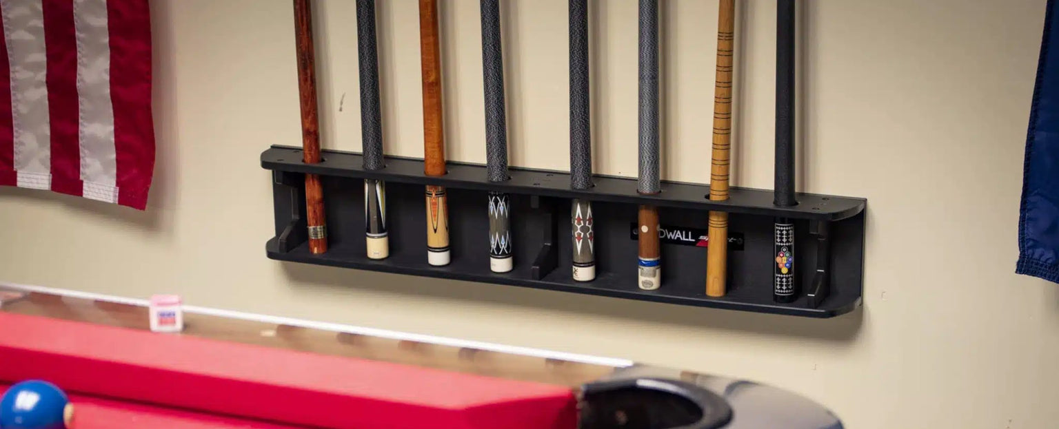 Pool Cue Racks - Organize Cues in Style