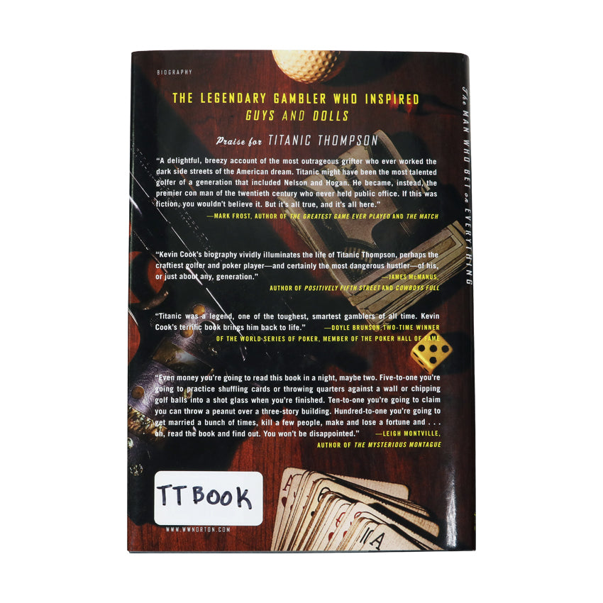 Titanic Thompson Book