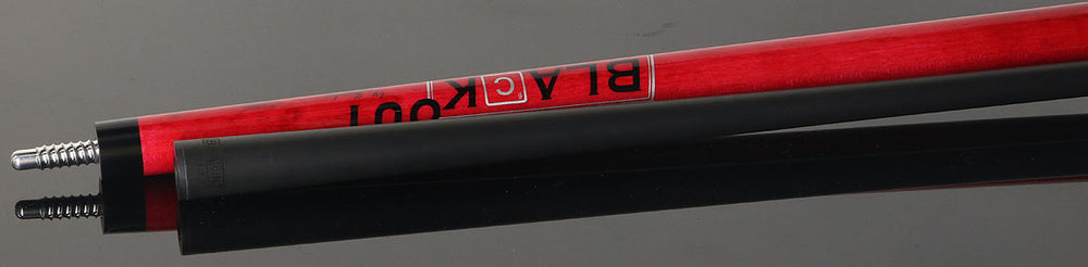 Jacoby BlaCkOut JACBKOUTSGRD Sport Wrap Carbon Fiber Break/Jump Cue - Red