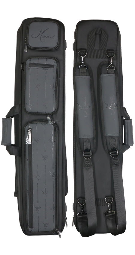 Meucci MDC4X8SBK Dynasty 4x8 Butterfly Style Soft Pool Cue Case