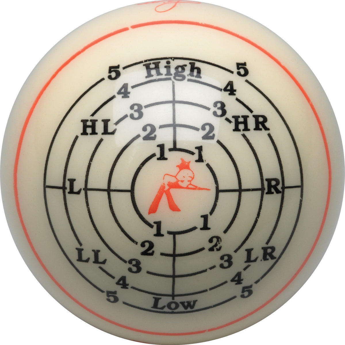 Jim Rempe Training Pool Ball