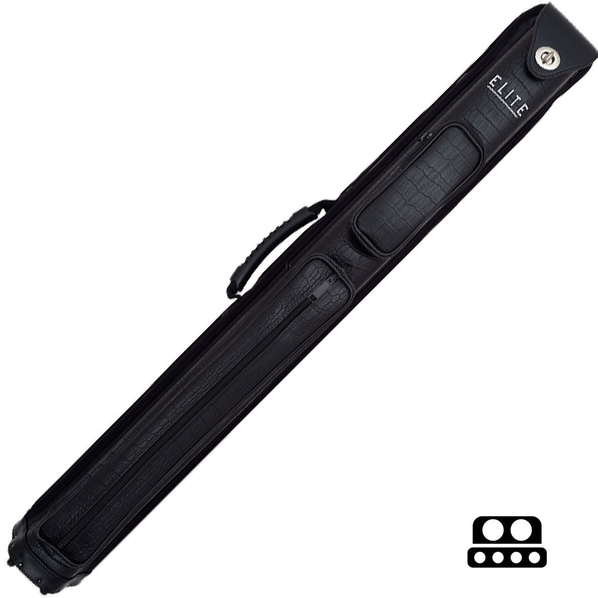 Elite Nexus Reserve 2x4 Hard Cue Case - Black