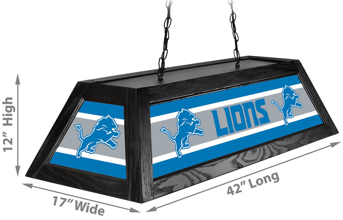 Detroit Lions Pool Table Light
