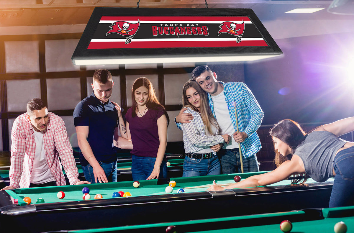 Tampa Bay Buccaneers Pool Table Light
