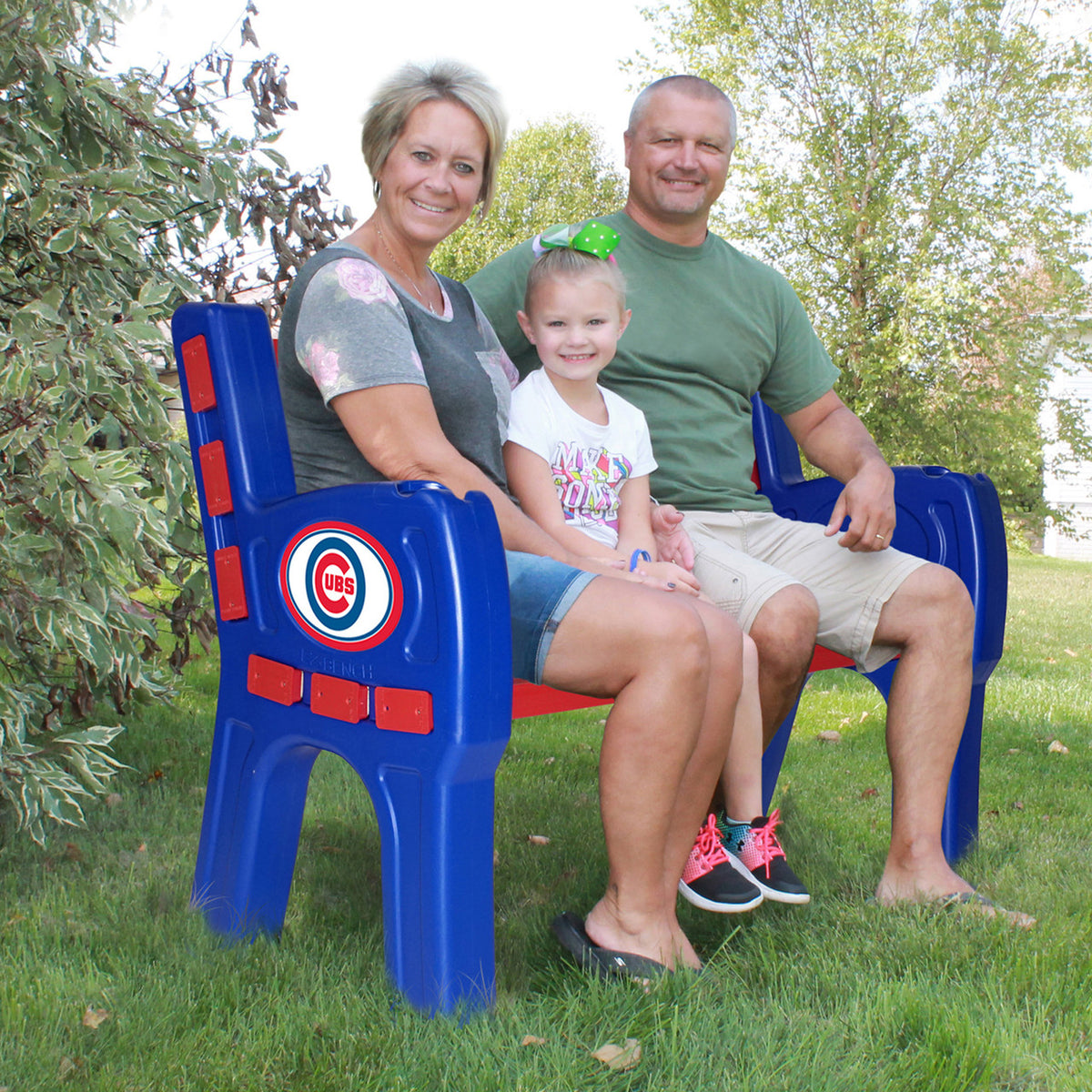 Chicago Cubs Outdoor Bench