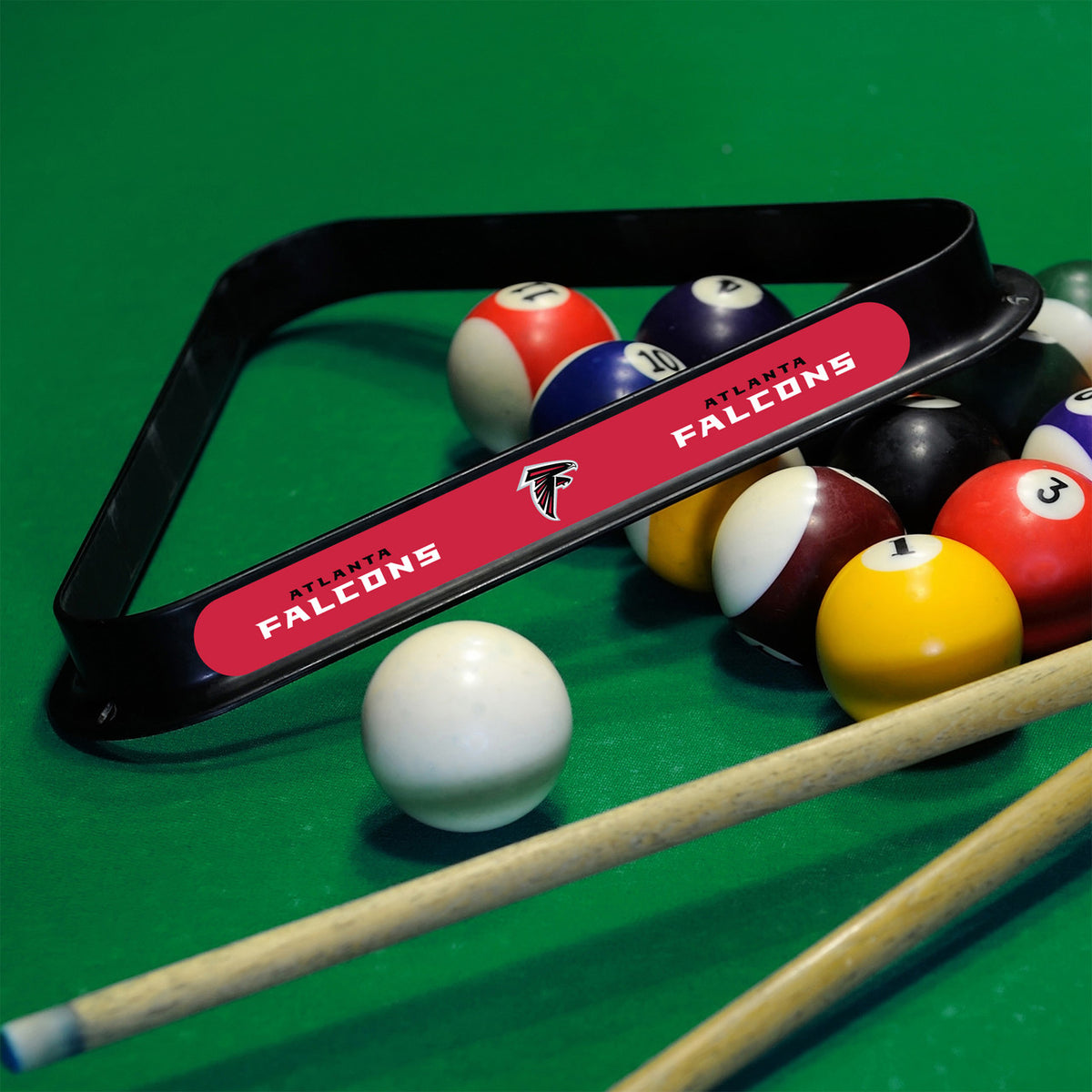 Atlanta Falcons 8 Ball Rack