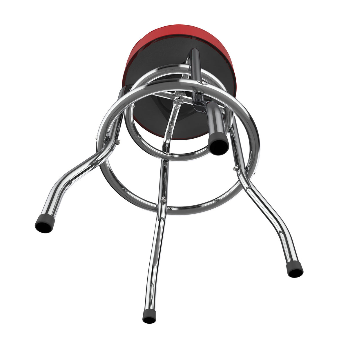 Kansas City Chiefs Bar Stool Chrome
