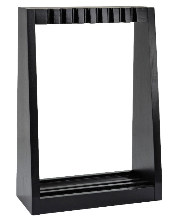 Presidential Cue Rack Angled Floor Rack Black