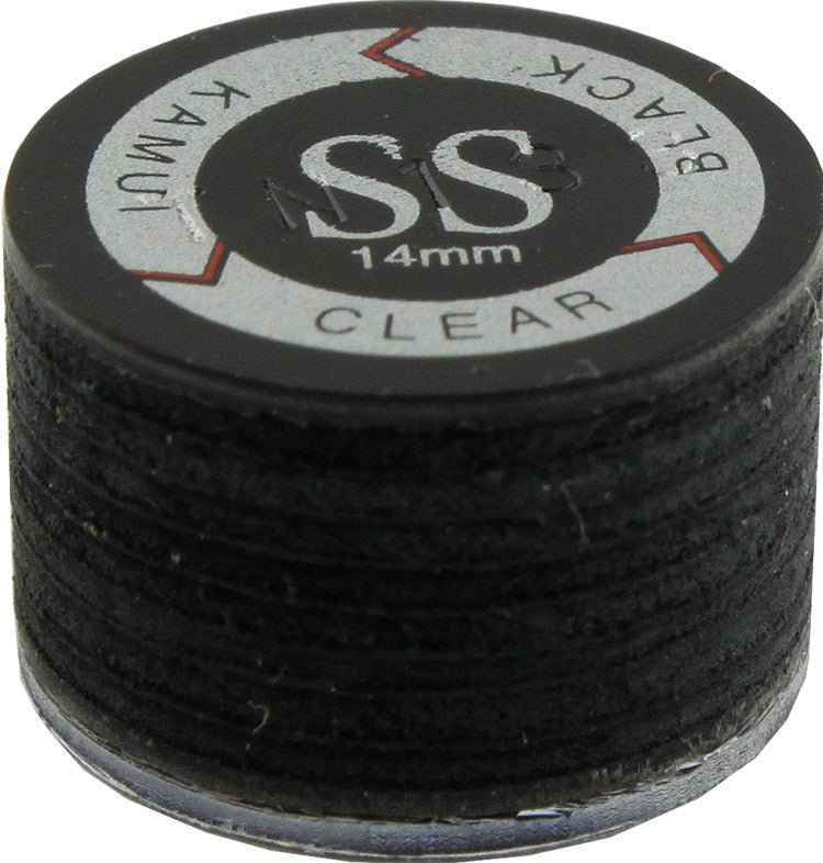 Kamui Clear Black Laminated Leather Tips - Super Soft